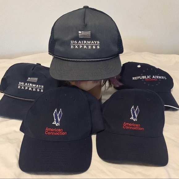 US Airways | Accessories | Lot 5 Us Airways Express Flag Airlines Pilot ...